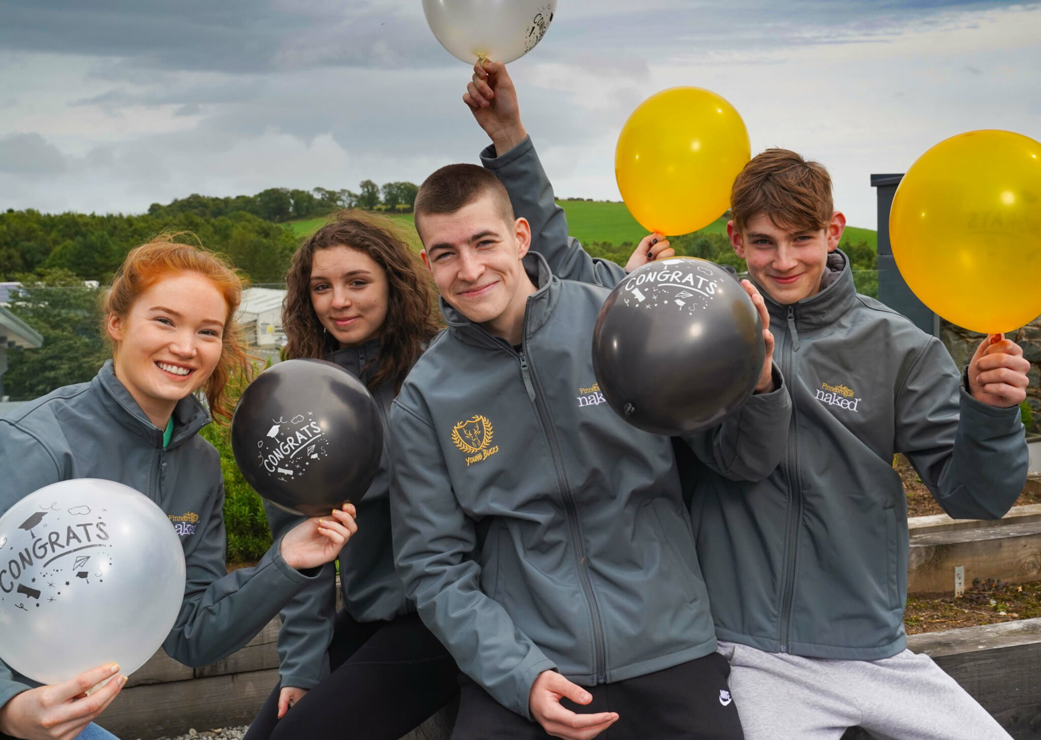 Finnebrogue celebrates exam results for its 250 student employees in ...