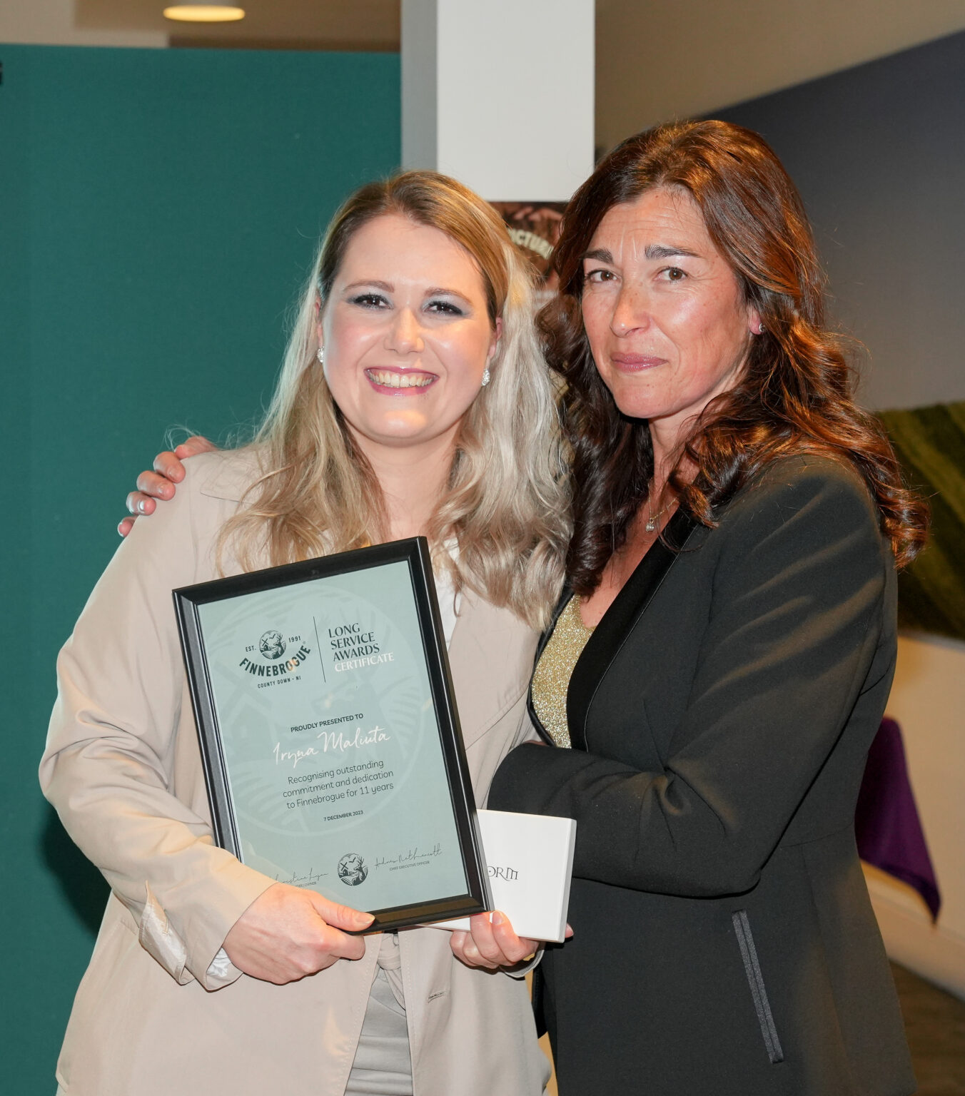 Recognition given to Finnebrogue colleagues who have given more than 10 ...